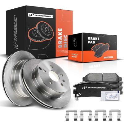 China Rear Disc Brake Rotors & Ceramic Brake Pads for Chevrolet Equinox GMC Terrain for sale