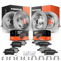 China Front & Rear Disc Brake Rotors & Ceramic Brake Pads for Chevrolet Cobalt Pontia for sale