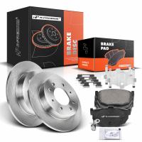 China Rear Disc Brake Rotors & Ceramic Brake Pads for Kia Spectra Spectra5 2005-2009 for sale