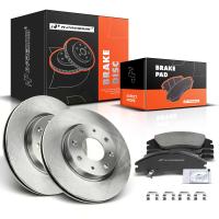 China Front Disc Brake Rotors & Ceramic Brake Pads for Kia Spectra 2004-2009 Spectra5 for sale