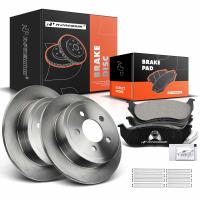 China Rear Disc Brake Rotors & Ceramic Brake Pads for Jeep Liberty 2003-2007 Wrangler for sale