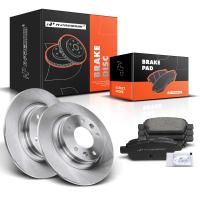 China Rear Disc Brake Rotors & Ceramic Brake Pads for Mazda 6 2006-2013 Ford Mercury for sale