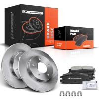 China Rear Disc Brake Rotors & Ceramic Brake Pads for Buick Park Avenue Cadillac for sale
