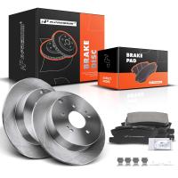 China Rear Disc Brake Rotors & Ceramic Brake Pads for Mitsubishi Endeavor 04-08 10-11 for sale