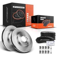 China Front Disc Brake Rotors & Ceramic Brake Pads for Mitsubishi Endeavor 04-08 10-11 for sale