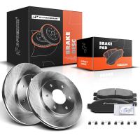 China Front Disc Brake Rotors & Ceramic Brake Pads for Nissan Armada Titan INFINITI for sale