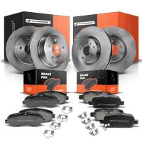 China Front & Rear Disc Brake Rotors & Ceramic Brake Pads for Nissan Maxima 10-14 16-17 for sale