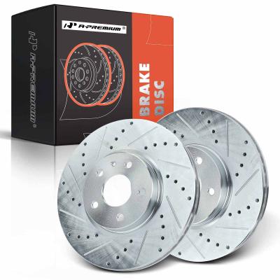 China Front Drilled Brake Rotors for Ford Fusion 2013-2020 Lincoln MKZ 2013-2016 for sale