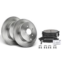 China Rear Disc Brake Rotors & Ceramic Brake Pads for Subaru Impreza 12-16 Forester for sale