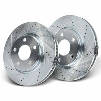 China Front Drilled Brake Rotors for Buick LaCrosse Allure Chevrolet Pontiac Saturn for sale