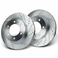 China Front Drilled Brake Rotors for Hummer H3 2006-2010 H3T 2009-2010 for sale