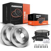 China Rear Disc Brake Rotors & Ceramic Brake Pads for Subaru Impreza Forester Legacy for sale
