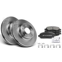 China Front Disc Brake Rotors & Ceramic Brake Pads for Subaru Impreza 1997-2001 Legacy for sale