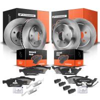 China Front & Rear Disc Brake Rotors & Ceramic Brake Pads for Dodge Caravan Chrysler for sale