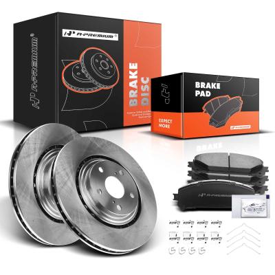 China Front Disc Brake Rotors & Ceramic Brake Pads for Toyota Highlander Lexus NX200t for sale