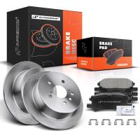 China Rear Disc Brake Rotors & Ceramic Brake Pads for Toyota Highlander Lexus RX330 for sale