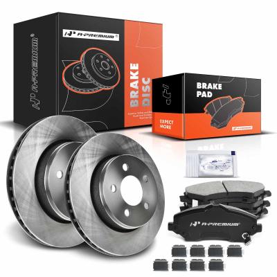 China Front Disc Brake Rotors & Ceramic Brake Pads for Dodge Nitro 07-11 Jeep for sale