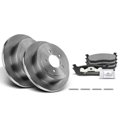China Rear Disc Brake Rotors & Ceramic Brake Pads for Ford Expedition Lincoln 99-02 for sale