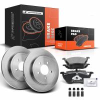 China Rear Disc Brake Rotors & Ceramic Brake Pads for Ford Escape Mercury 05-08 for sale