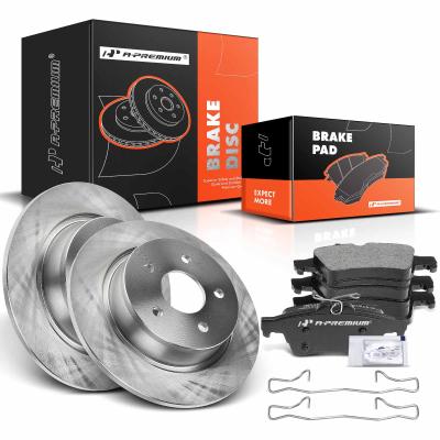 China Rear Disc Brake Rotors & Ceramic Brake Pads for Ford Escape 13-16 C-Max 13-18 for sale