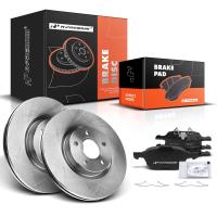 China Front Disc Brake Rotors & Ceramic Brake Pads for Ford Escape 13-15 17 Volvo for sale