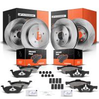 China Front & Rear Disc Brake Rotors & Ceramic Brake Pads for Ford Escape Mercury for sale
