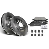 China Front Disc Brake Rotors & Ceramic Brake Pads for Ford Freestar Mercury Monterey for sale
