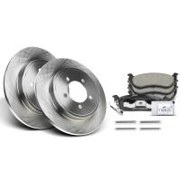 China Rear Disc Brake Rotors & Ceramic Brake Pads for Ford Explorer Mountaineer for sale