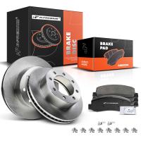 China Front Disc Brake Rotors & Ceramic Brake Pads for Ford F-250 F-350 Super Duty for sale