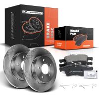China Rear Disc Brake Rotors & Ceramic Brake Pads for Ford Focus 2012-2018 for sale