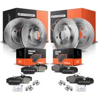 China Front & Rear Disc Brake Rotors & Ceramic Brake Pads for Ford Taurus Lincoln for sale