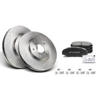 China Front Disc Brake Rotors & Ceramic Brake Pads for Honda Odyssey 1999-2004 Acura for sale