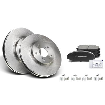 China Front Disc Brake Rotors & Ceramic Brake Pads for Honda Odyssey 1999-2004 Acura for sale