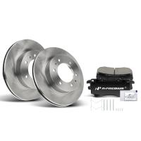 China Front Disc Brake Rotors & Ceramic Brake Pads for Hummer H3 2006-2010 for sale