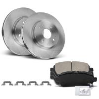 China Front Disc Brake Rotors & Ceramic Brake Pads for Mazda 2 2011-2014 for sale