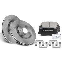 China Front Disc Brake Rotors & Ceramic Brake Pads for Hyundai Santa Fe Kia Sorento for sale