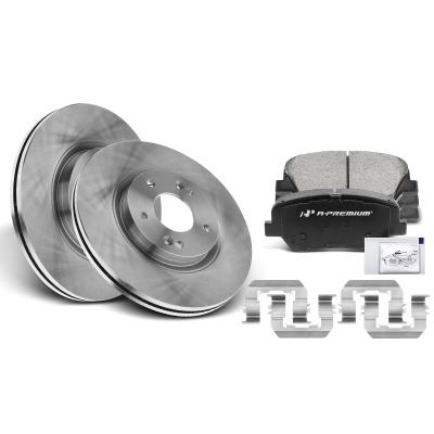 China Front Disc Brake Rotors & Ceramic Brake Pads for Hyundai Santa Fe Kia Sorento for sale