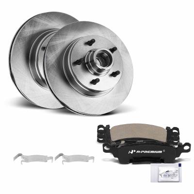China Front Disc Brake Rotors & Ceramic Brake Pads for Chevrolet Astro Pontiac Safari for sale