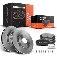 China Front Disc Brake Rotors & Ceramic Brake Pads for Hyundai Tucson 2010-2015 Kia for sale