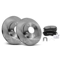 China Front Disc Brake Rotors & Ceramic Brake Pads for Nissan Altima 1993-2001 Sentra for sale