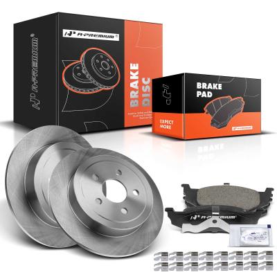 China Rear Disc Brake Rotors & Ceramic Brake Pads for Chrysler Sebring Dodge Neon for sale