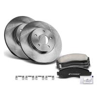 China Front Disc Brake Rotors & Ceramic Brake Pads for Chevrolet Equinox Pontiac Saturn for sale