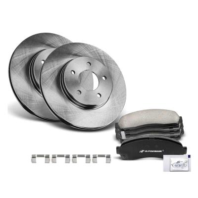 China Front Disc Brake Rotors & Ceramic Brake Pads for Chevrolet Equinox Pontiac Saturn for sale