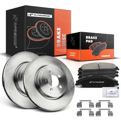 China Front Disc Brake Rotors & Ceramic Brake Pads for Chrysler 300 Dodge for sale