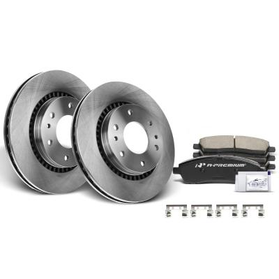 China Front Disc Brake Rotors & Ceramic Brake Pads for Chevrolet Trailblazer 06-09 for sale