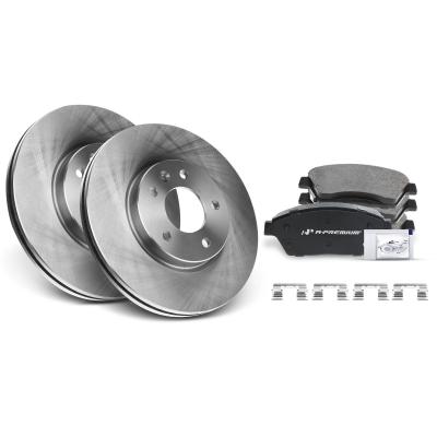 China Front Disc Brake Rotors & Ceramic Brake Pads for Chevrolet Volt 14-15 Buick for sale