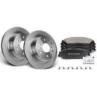China Rear Disc Brake Rotors & Ceramic Brake Pads for Chevrolet Silverado 1500 07-13 for sale