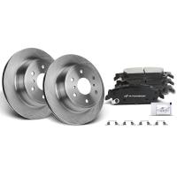China Rear Disc Brake Rotors & Ceramic Brake Pads for Chevrolet Silverado 1500 LD GMC for sale