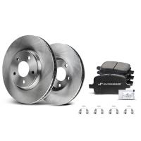 China Front Disc Brake Rotors & Ceramic Brake Pads for Chevrolet Malibu 04-12 Pontiac for sale