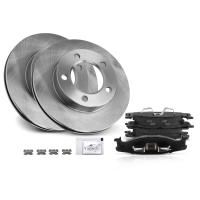 China Front Disc Brake Rotors & Ceramic Brake Pads for Ford F-150 1994-1996 Bronco for sale